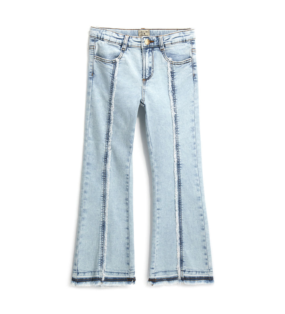Capsule Denim Girl Fringed Flare Jeans